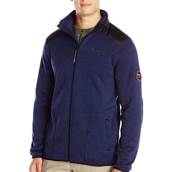 BearPaw | Jackets & Coats | Mens Jacket Bear Pawknitted Coat Zip Up ...